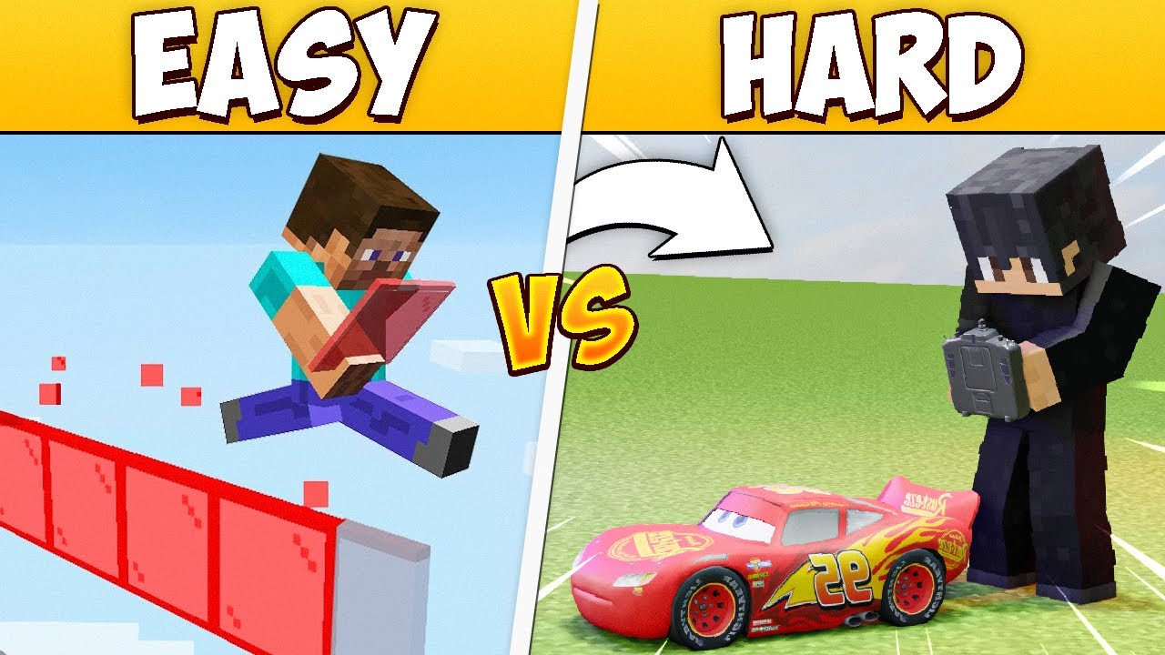 NOOB vs PRO: Extreme Mini Game Competition in Minecraft - Minecraft videos