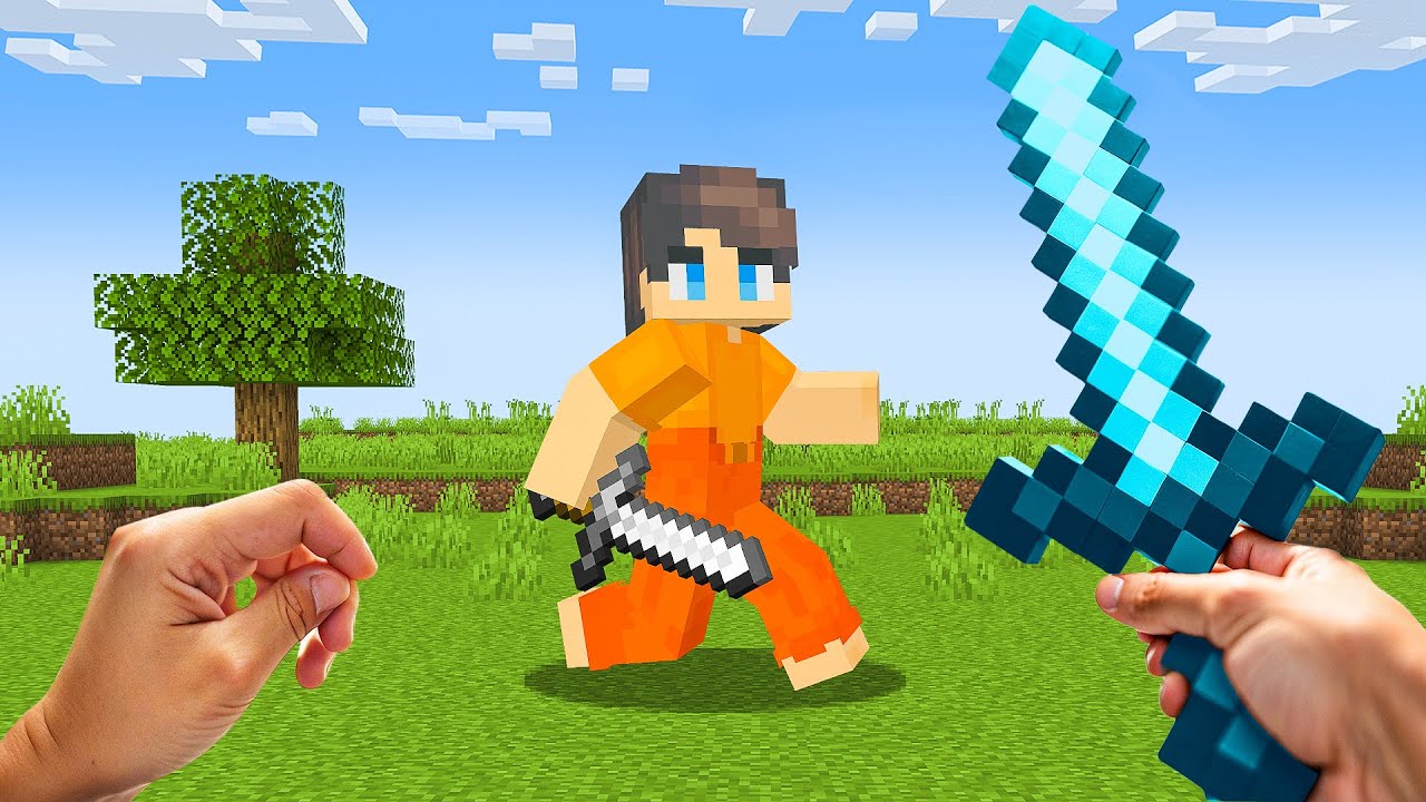 REAL LIFE Minecraft Speedrunner VS Hunter - REALISTIC Minecraft ...