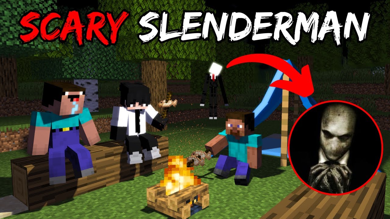 SCARY SLENDERMAN || Minecraft Horror Story in Hindi - Minecraft videos