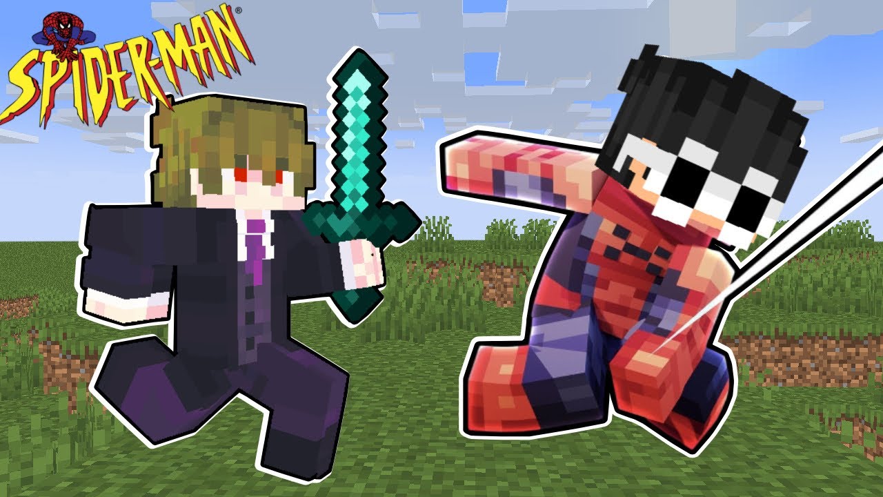 SPIDERMAN Speedrunner VS Hunter in Minecraft! - Minecraft videos