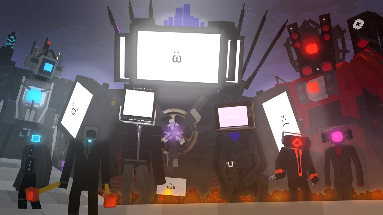 Skibidi Toilet - season 22 (all episodes) Minecraft Animation ...