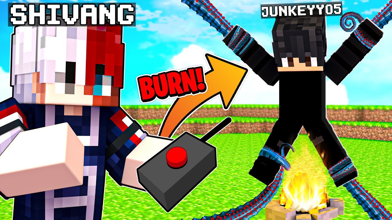 TROLLING @junkeyy USING CHEATS IN MINECRAFT! - Minecraft videos