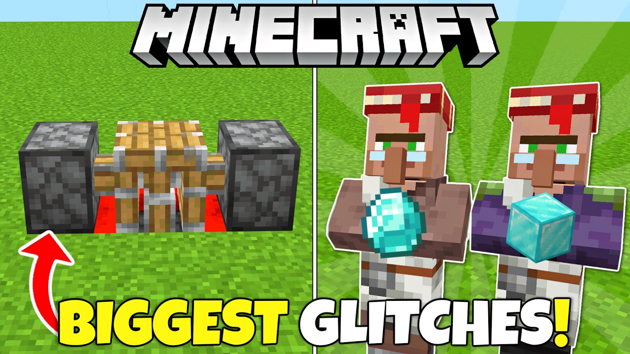 The BIGGEST Minecraft Glitches Of 2023 You Missed! (Minecraft Bedrock) - Minecraft videos