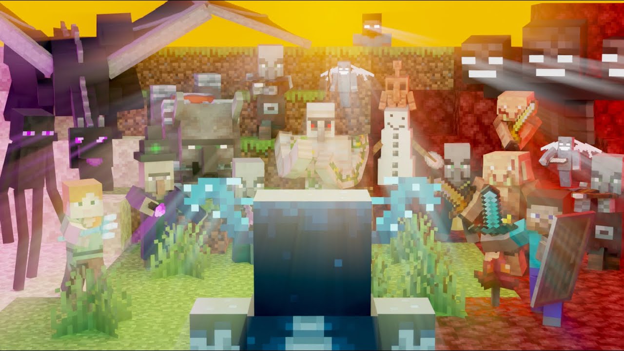 Warden vs Minecraft (MINECRAFT FILM) - Minecraft videos