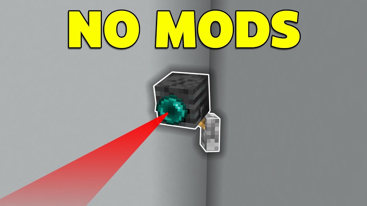 Working Security Camera in Minecraft Bedrock! (No Mods) - Minecraft videos