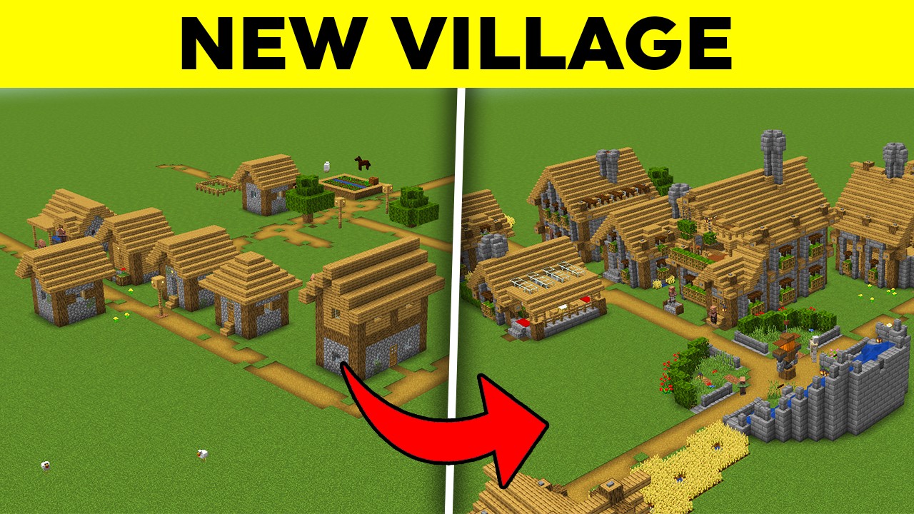 23 Ways to Transform Minecraft Structures - Minecraft videos