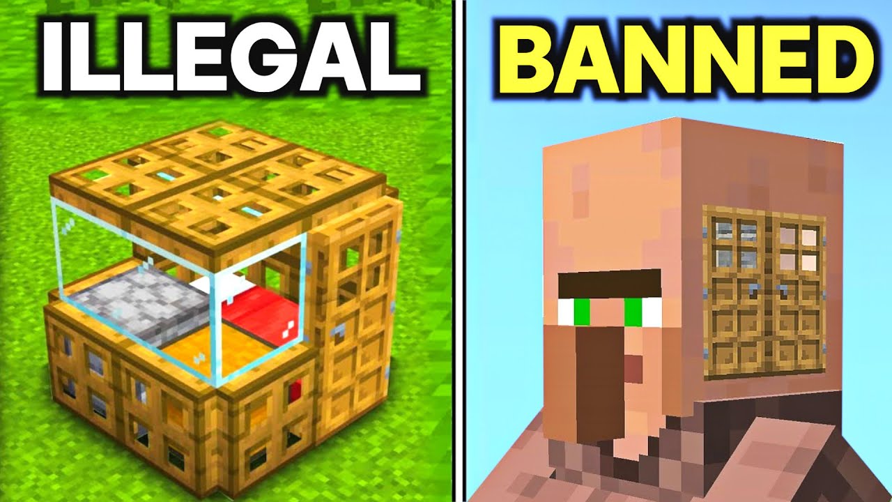 31 Minecraft Houses That Break The Rules - Minecraft videos