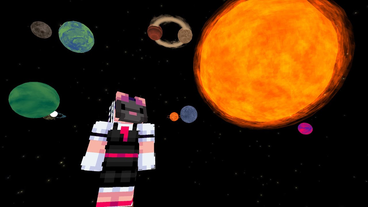 Adding Stars and Planets to Minecraft - Minecraft videos