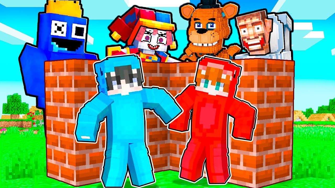 Construye Para SOBREVIVIR a los Monstruos en Minecraft - Minecraft videos