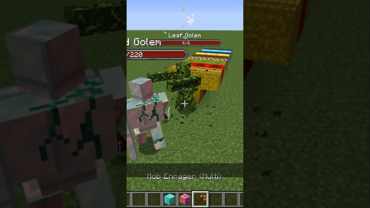 DIAMOND GOLEM vs ALL GOLEMS: Minecraft Mob Battle - Minecraft videos