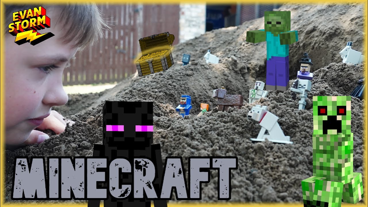 Discovering A Mystery Dirt Pile Full of Minecraft Lost Treasure ...