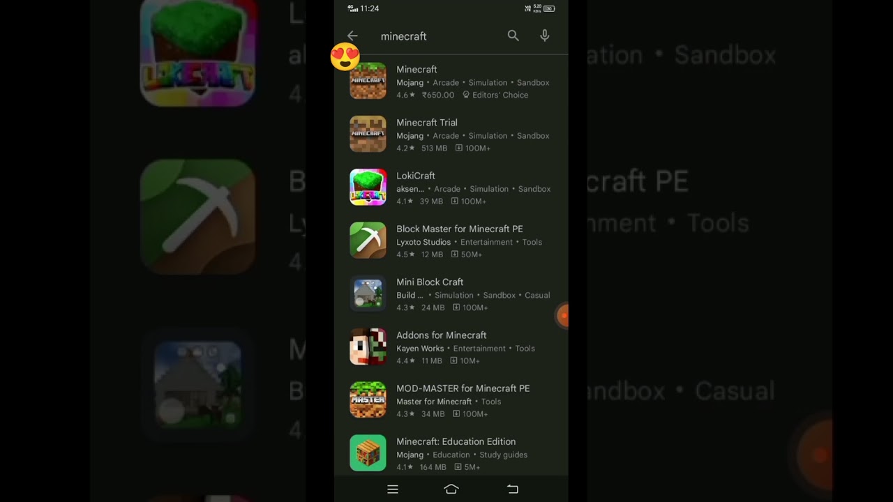 Download minecraft for free || How to download minecraft in google play ...