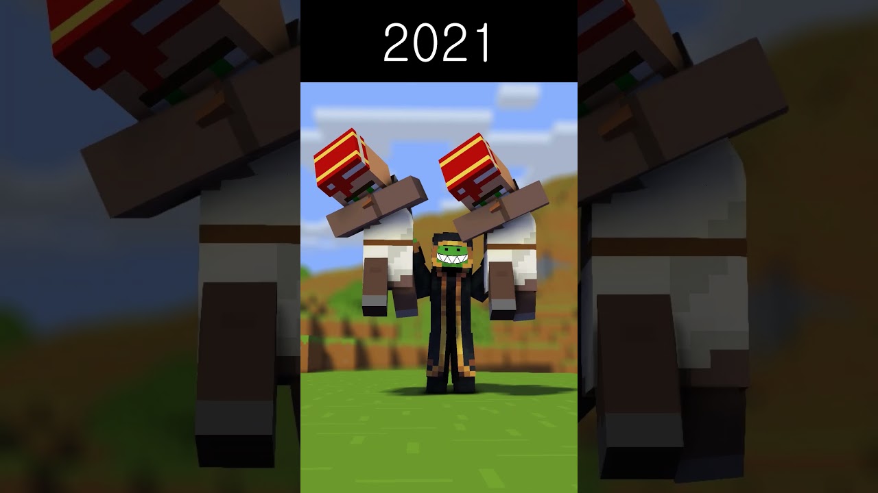 Evolution of Merge Villager Upgrade! - Minecraft Animation - Minecraft ...