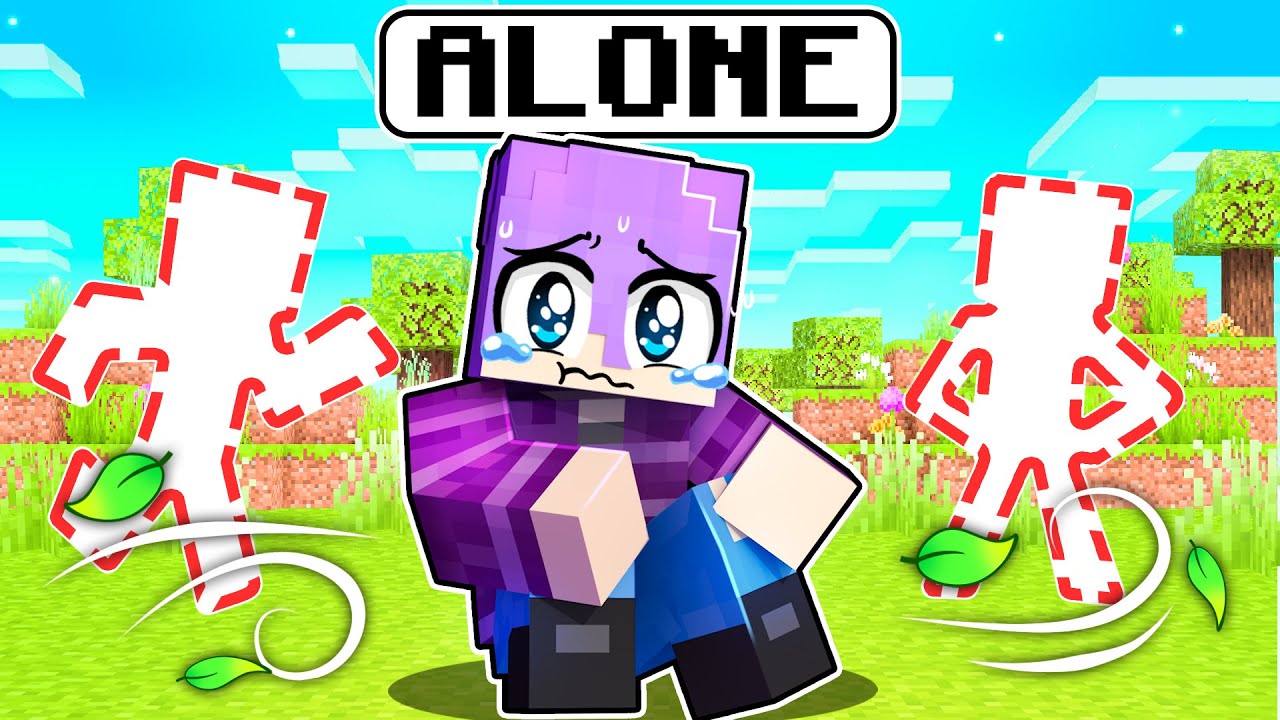 Friend is ALONE in Minecraft! - Minecraft videos