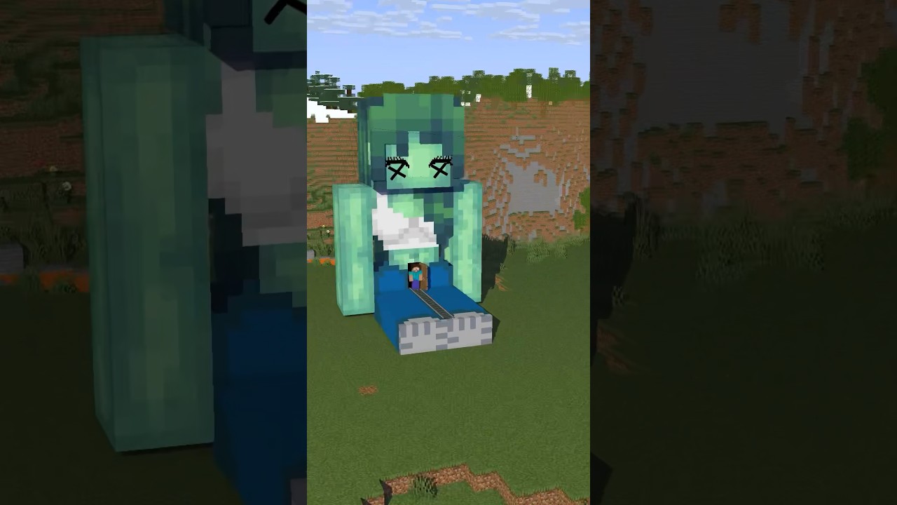 HELP Herobrine to mine diamonds inside zombie girl - MONSTER SCHOOL MINECRAFT ANIMATIONS ...