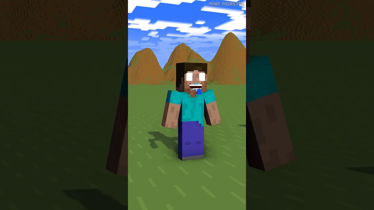 Help Herobrine Climb the Mountain (Bones - Imagine Dragons) #herobrine ...