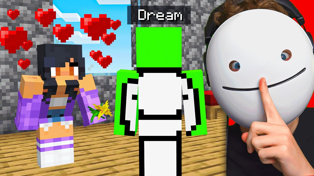 I Fooled A Girl To Think I'm Dream in Minecraft - Minecraft videos