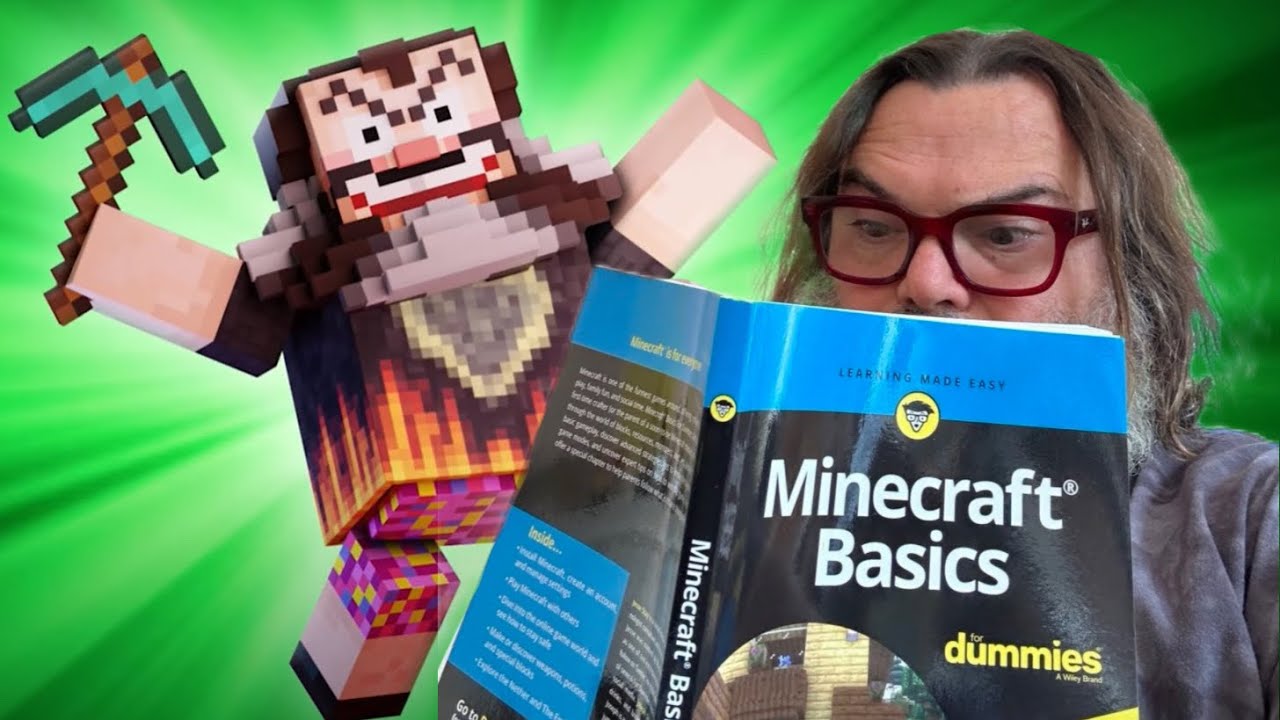 Jack Black Cast As Steve In The Minecraft Movie - Minecraft videos