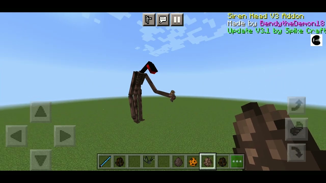 Just Having Fun With Siren Head V3.1 Addon (Minecraft) - Minecraft videos