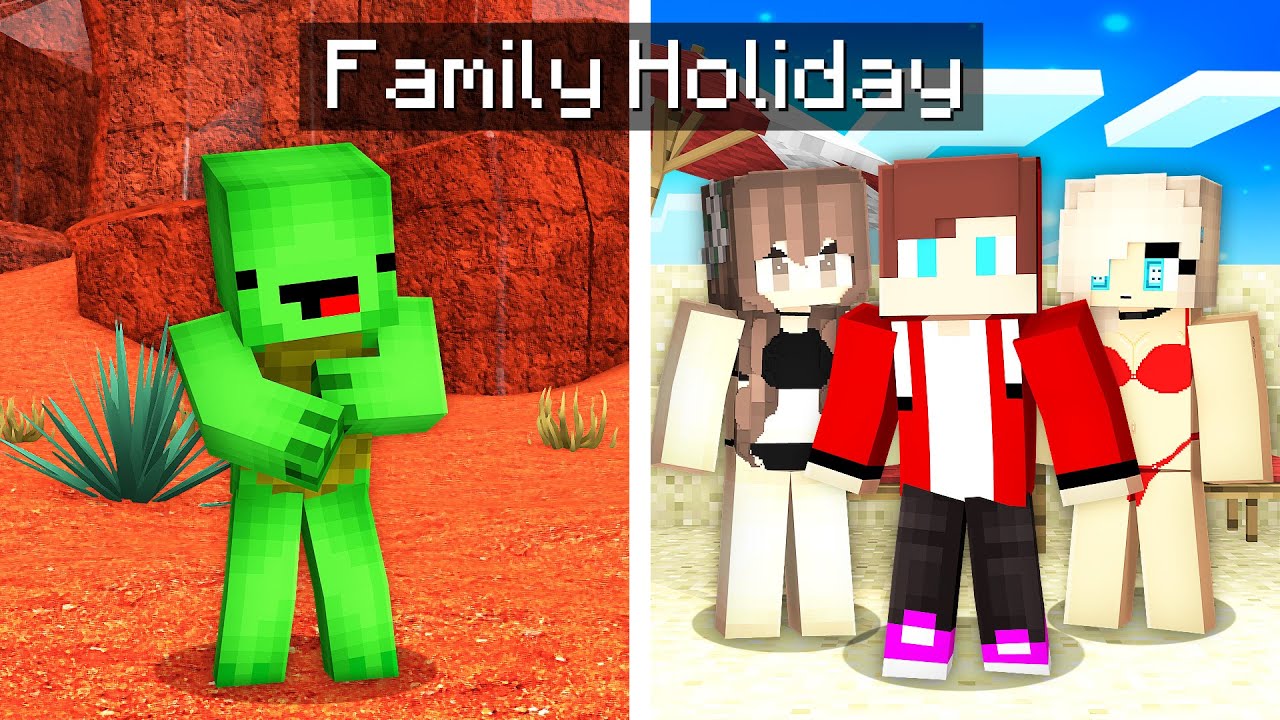 Maizen's VACATION vs Mikey's VACATION in Minecraft! - Parody Story(JJ TV) - Minecraft videos