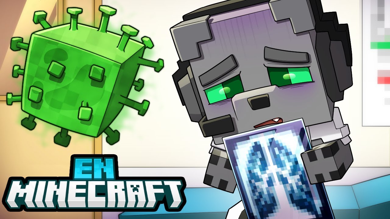Me dio COVID 3 veces Explicado EN MINECRAFT - Minecraft videos