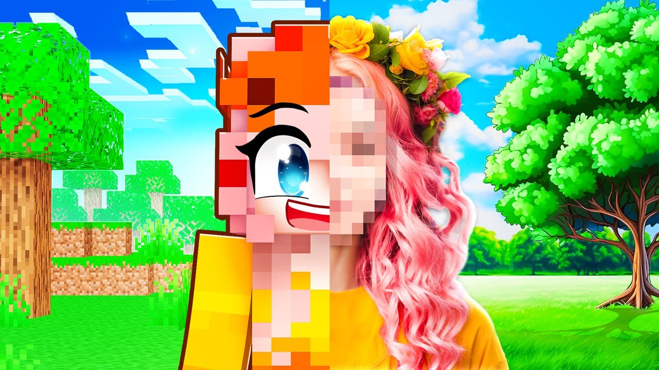 Mia Got 100% REALISTIC In Minecraft! - Minecraft videos