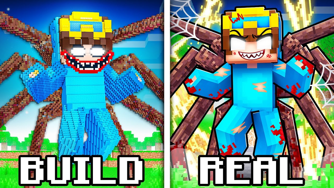 Minecraft But Any SCARY BUILD HACK I Get! - Minecraft videos