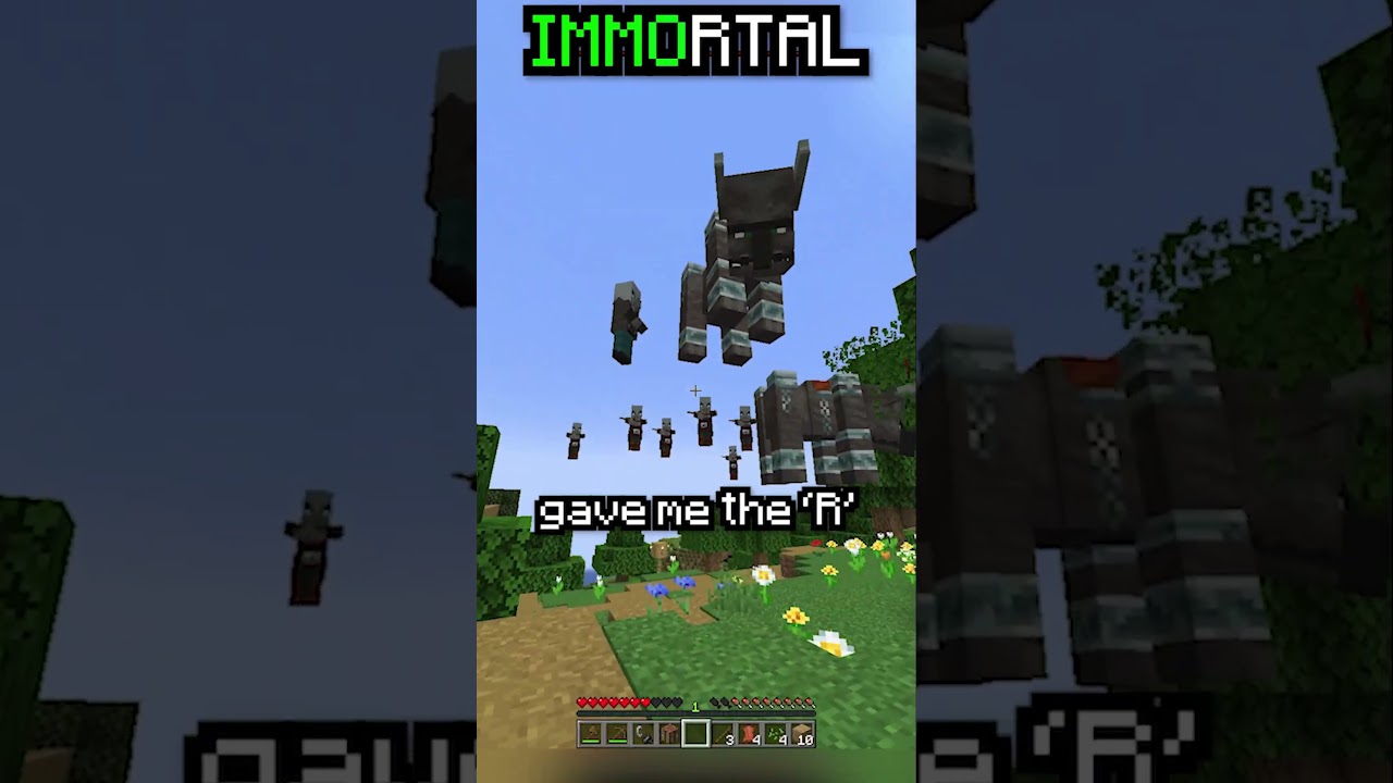 Minecraft, But I'm Immortal... - Minecraft videos