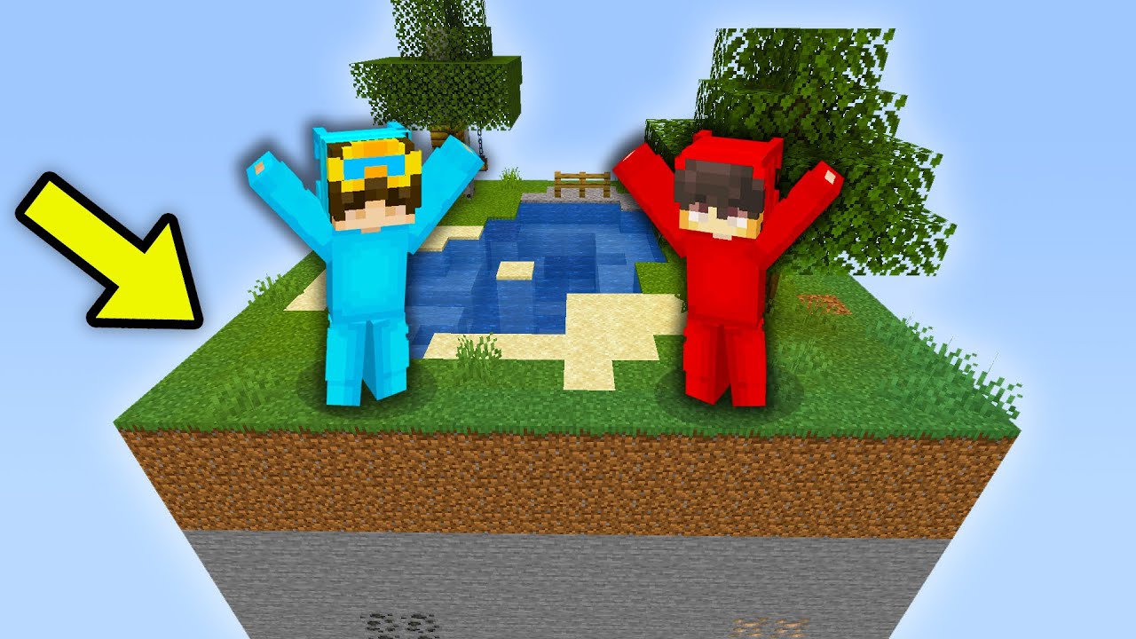 Minecraft, But We Only Get ONE Chunk... - Minecraft videos