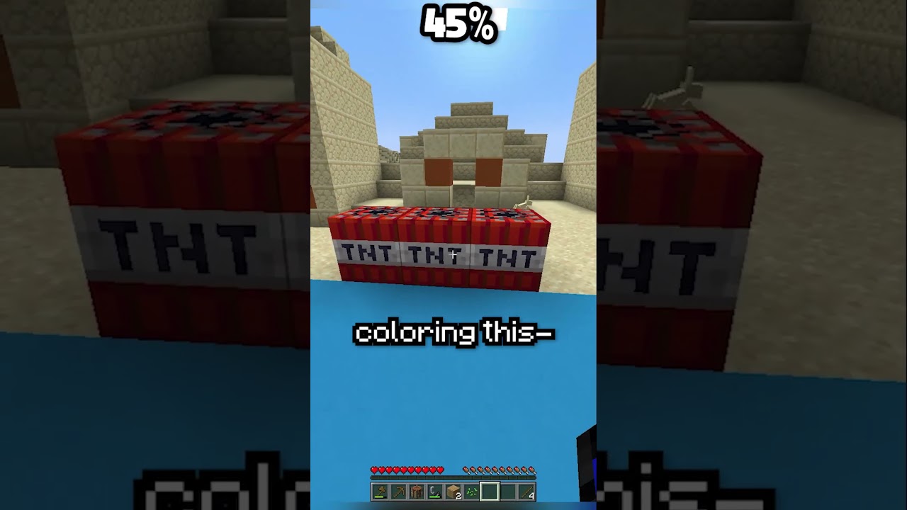 Minecraft, But You Can't Touch ANY Color... - Minecraft videos