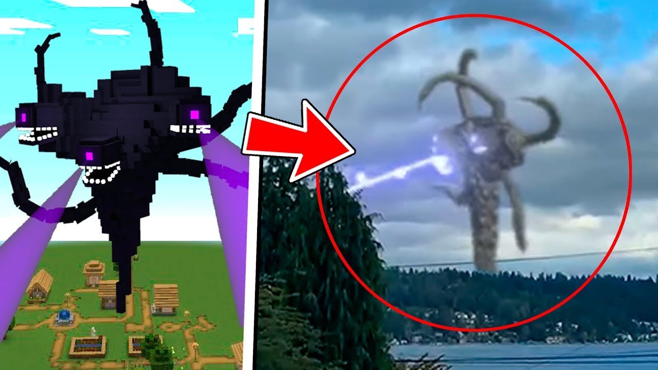 Minecraft Entities That CAUGHT On CAMERA! - Minecraft videos