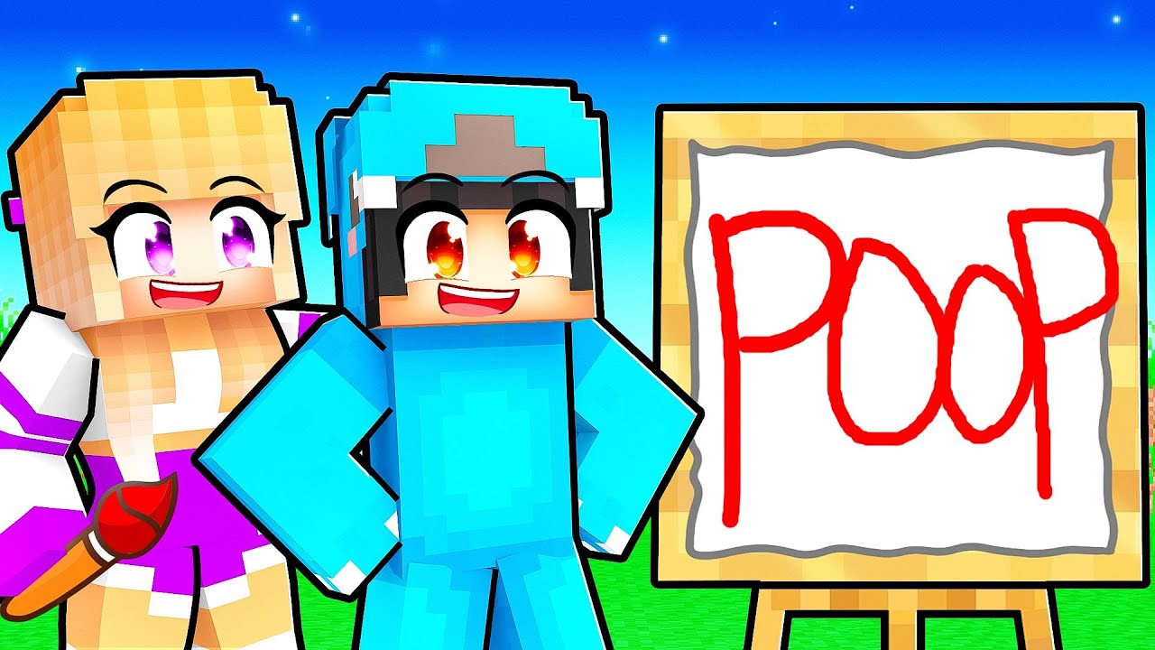 Minecraft SPEED DRAW With Crazy POPULAR Fan Girl! - Minecraft videos