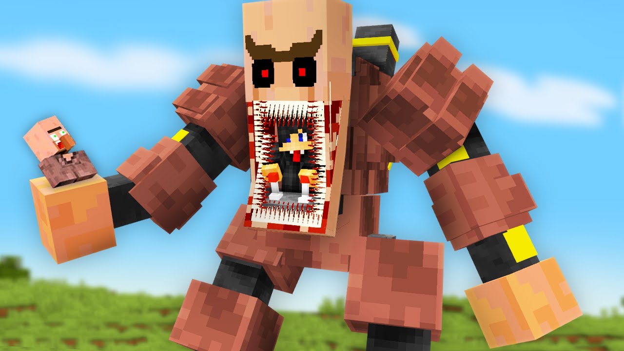 Minecraft but Every Mob is a Robot! - Minecraft videos