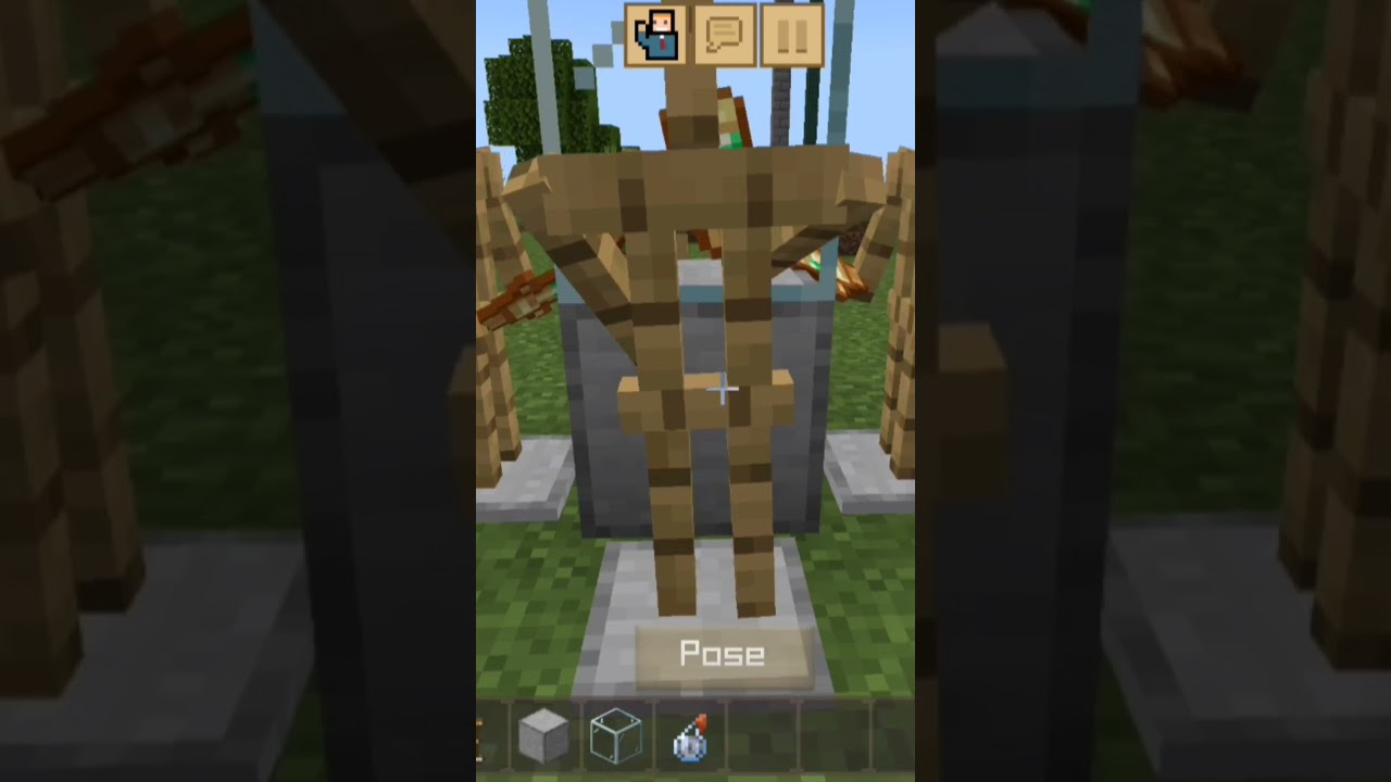 Minecraft logic video is Armor stand #minecraft #shorts #viral ...