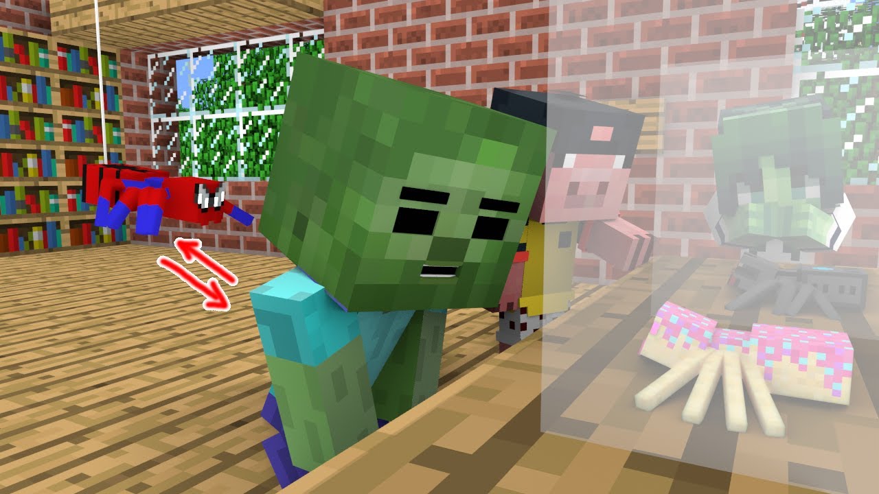 Monster School : Become Spiderman - Minecraft Animation - Minecraft videos