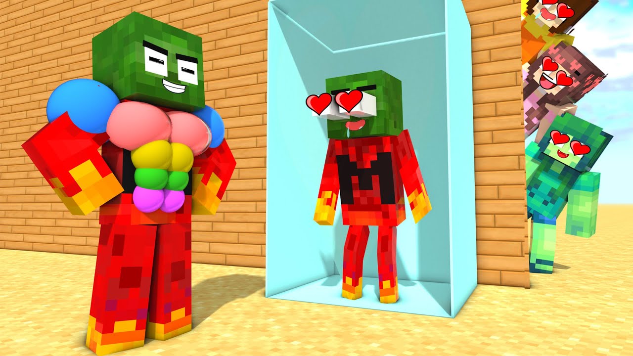 Monster School : Zombie x Squid Game Doll Become Strong - Minecraft ...