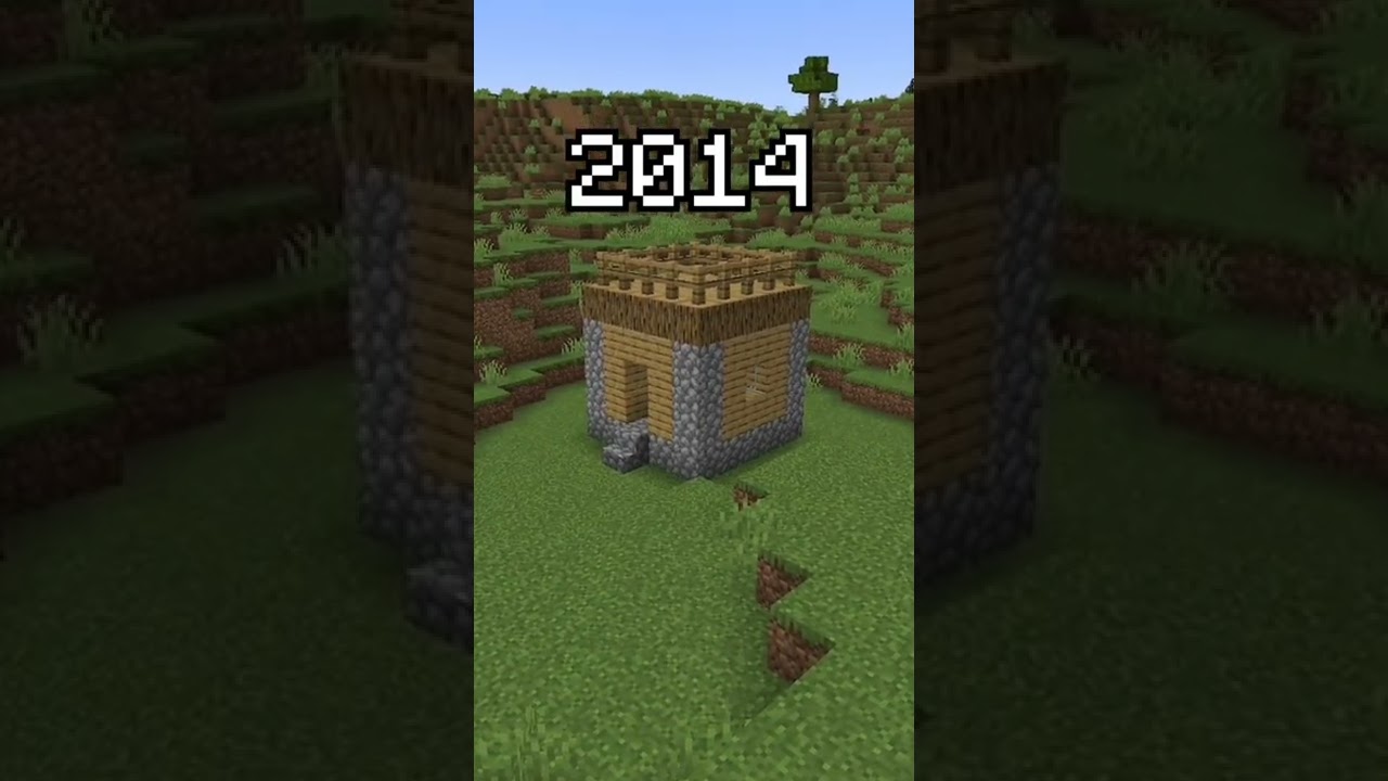 New Minecraft Vs Old Minecraft - Minecraft videos