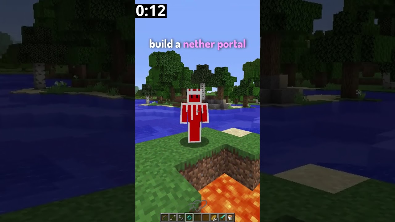 POV: You Meet the Speedrunner in Minecraft - Minecraft videos
