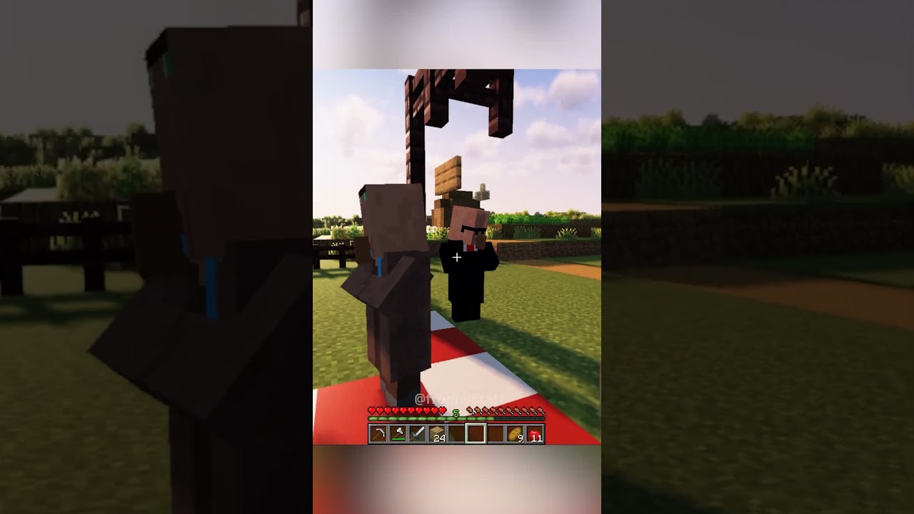POV: You're With Racist Villagers #minecraft #shorts #allmyfellas # ...