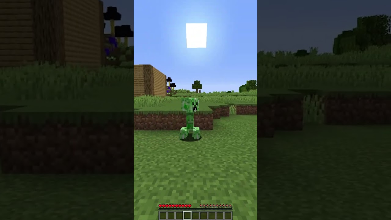 POV: saved this little creeper in Minecraft! (INSANE) #shorts #meme # ...