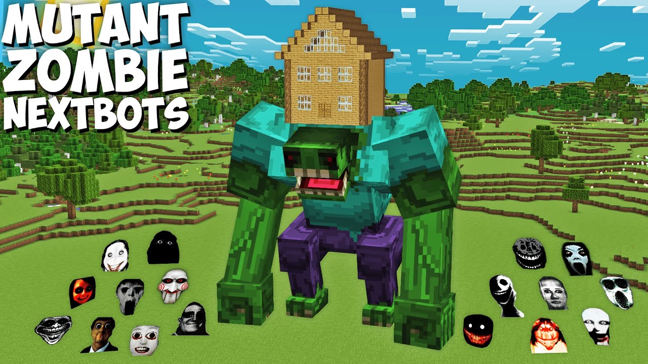 SURVIVAL BEST NEXTBOTS COMPILATION inside GIANT MUTANT ZOMBIE BASE in ...