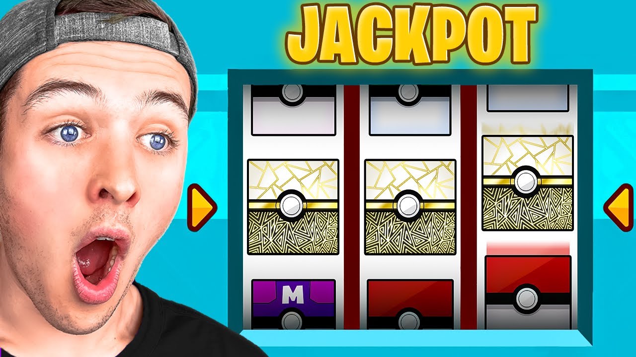 Spinning SLOT MACHINE To Get GOD POKEMON LUCKY BLOCKS in MINECRAFT - Minecraft videos