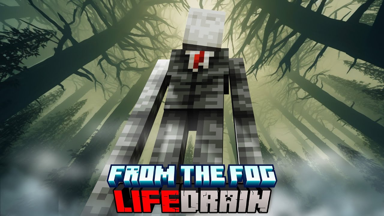 The Slenderman made Me Lose My Sanity in Minecraft... From the Fog on ...