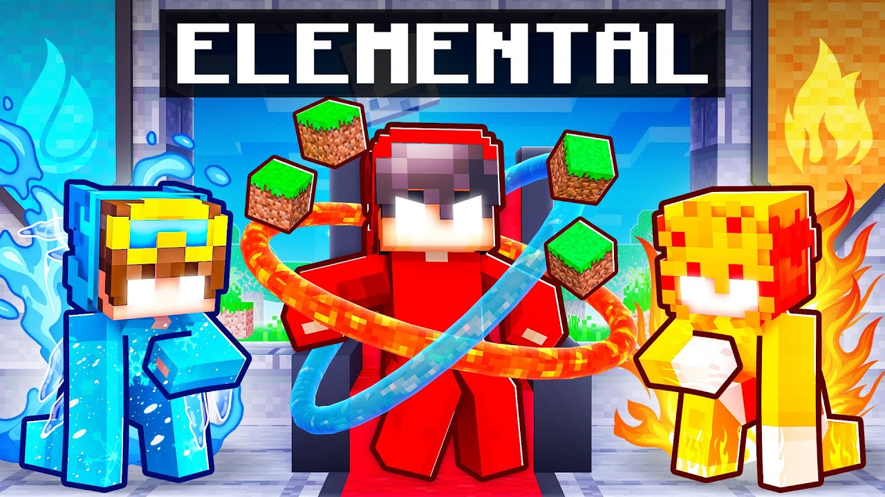 Turning my Friends ELEMENTAL in Minecraft! - Minecraft videos