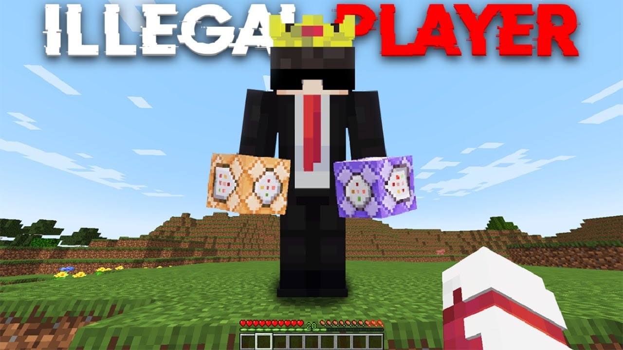 Why This ILLEGAL Player Is Impossible To Ban In This Minecraft Smp ...