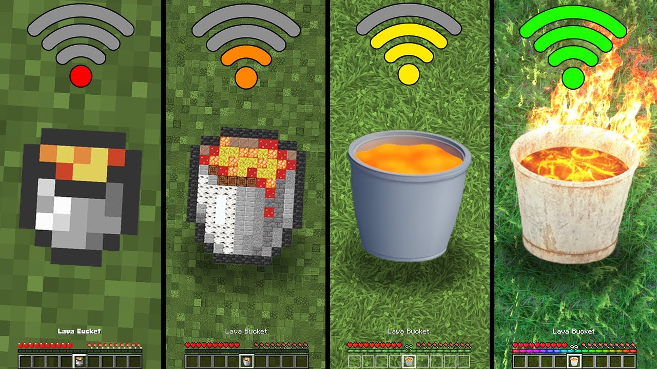 minecraft with different Wi-Fi be like - Minecraft videos