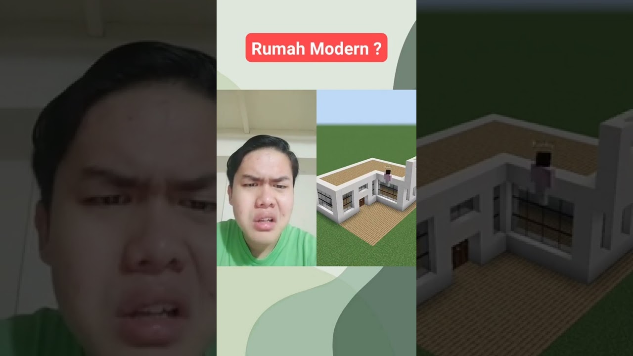 rumah modern? afa iya ? #shorts #minecraft - Minecraft videos