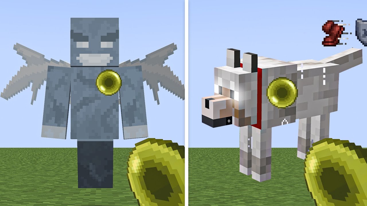 what's inside all bosses? what's inside SuperDog? - Minecraft videos