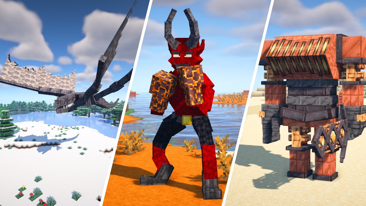20 New Minecraft Mods You Need To Know! (1.20.1) - Minecraft videos