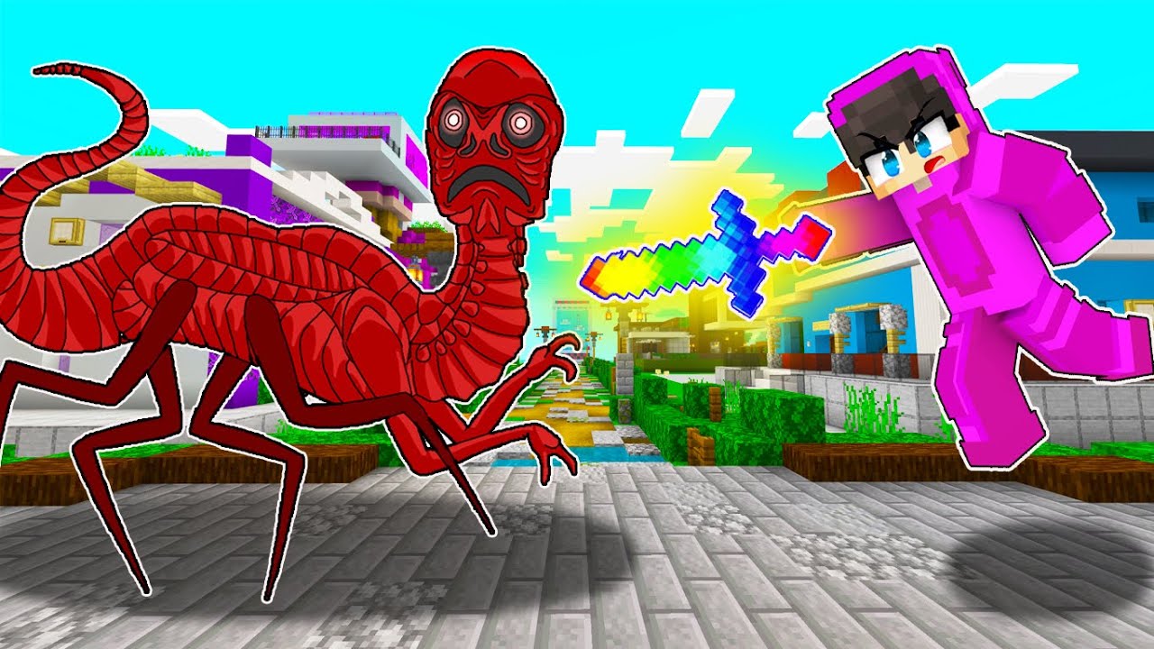 Best HERO SWORD vs Monster In OMOCITY! Minecraft - Minecraft videos